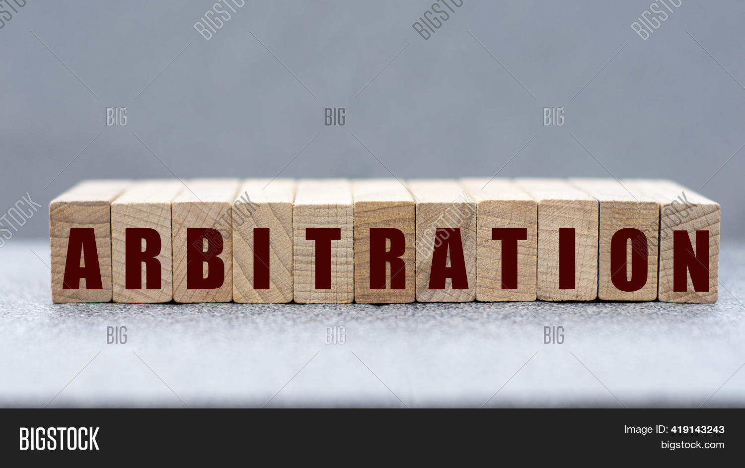 Arbitration - Word On Image & Photo (Free Trial) | Bigstock