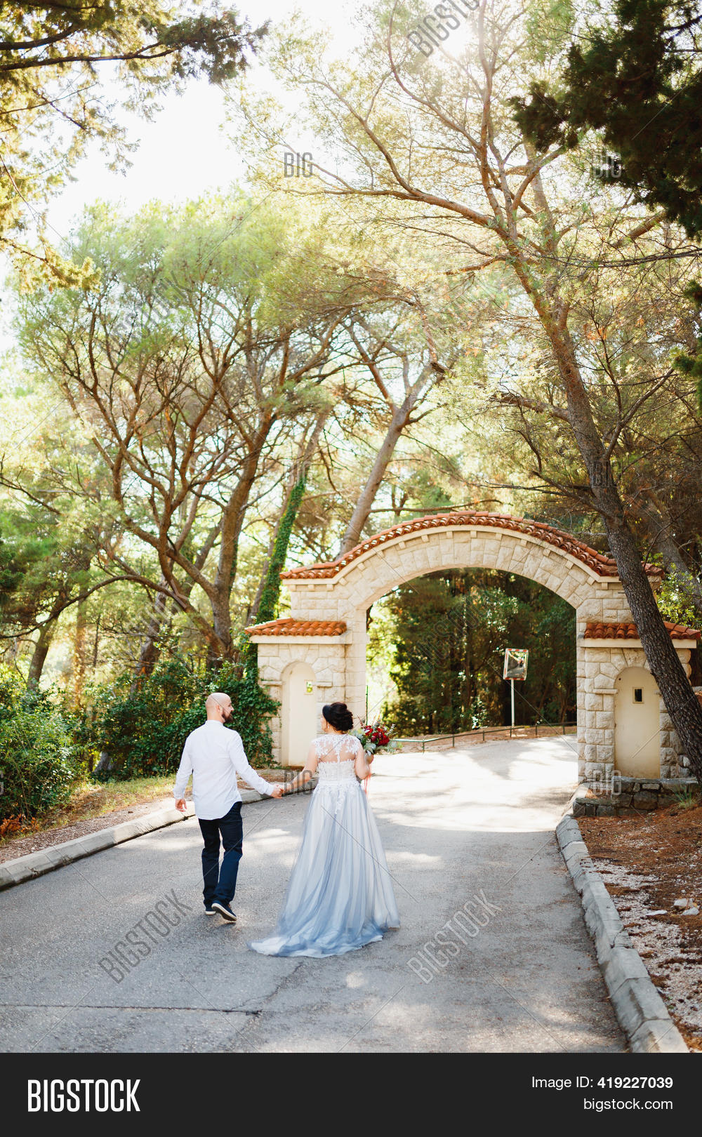 Bride Groom Walk Image & Photo (Free Trial) | Bigstock