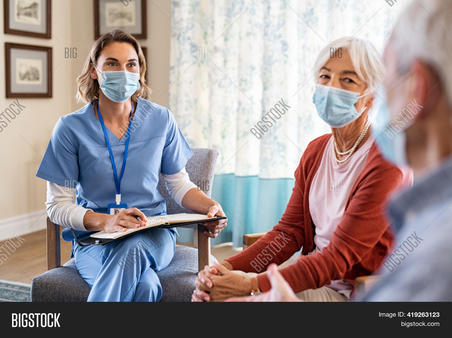 Nurse Listening Image & Photo (Free Trial) | Bigstock