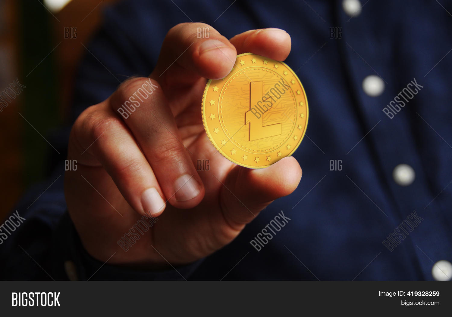 Litecoin Image & Photo (Free Trial) | Bigstock