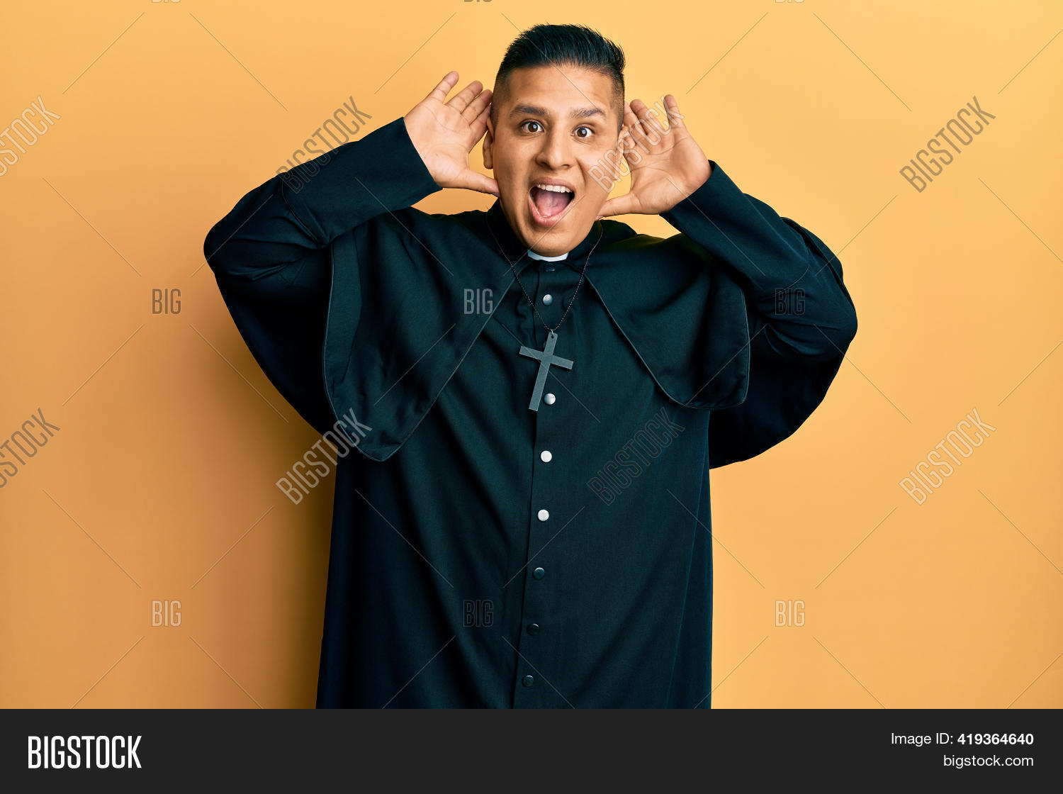 Young Latin Priest Man Image & Photo (Free Trial) | Bigstock