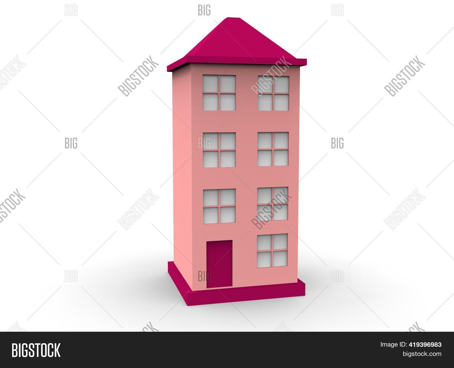 Cartoon Building 3d- Image & Photo (Free Trial) | Bigstock