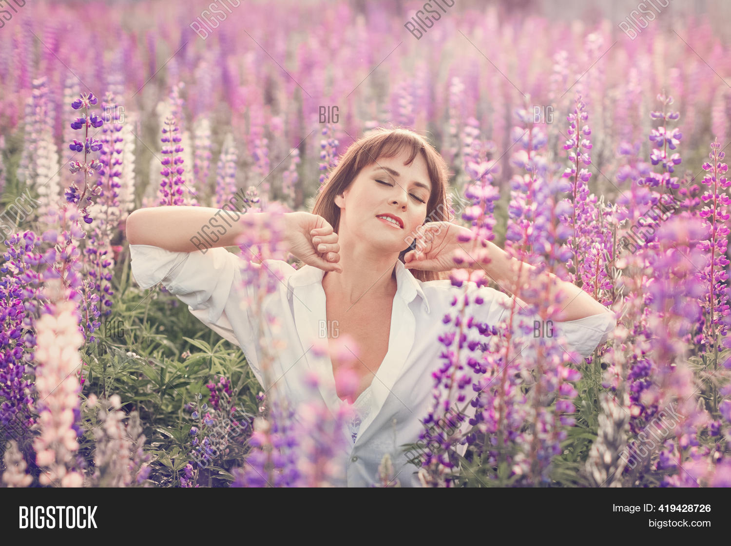 Young Woman Sprawling Image & Photo (Free Trial) | Bigstock
