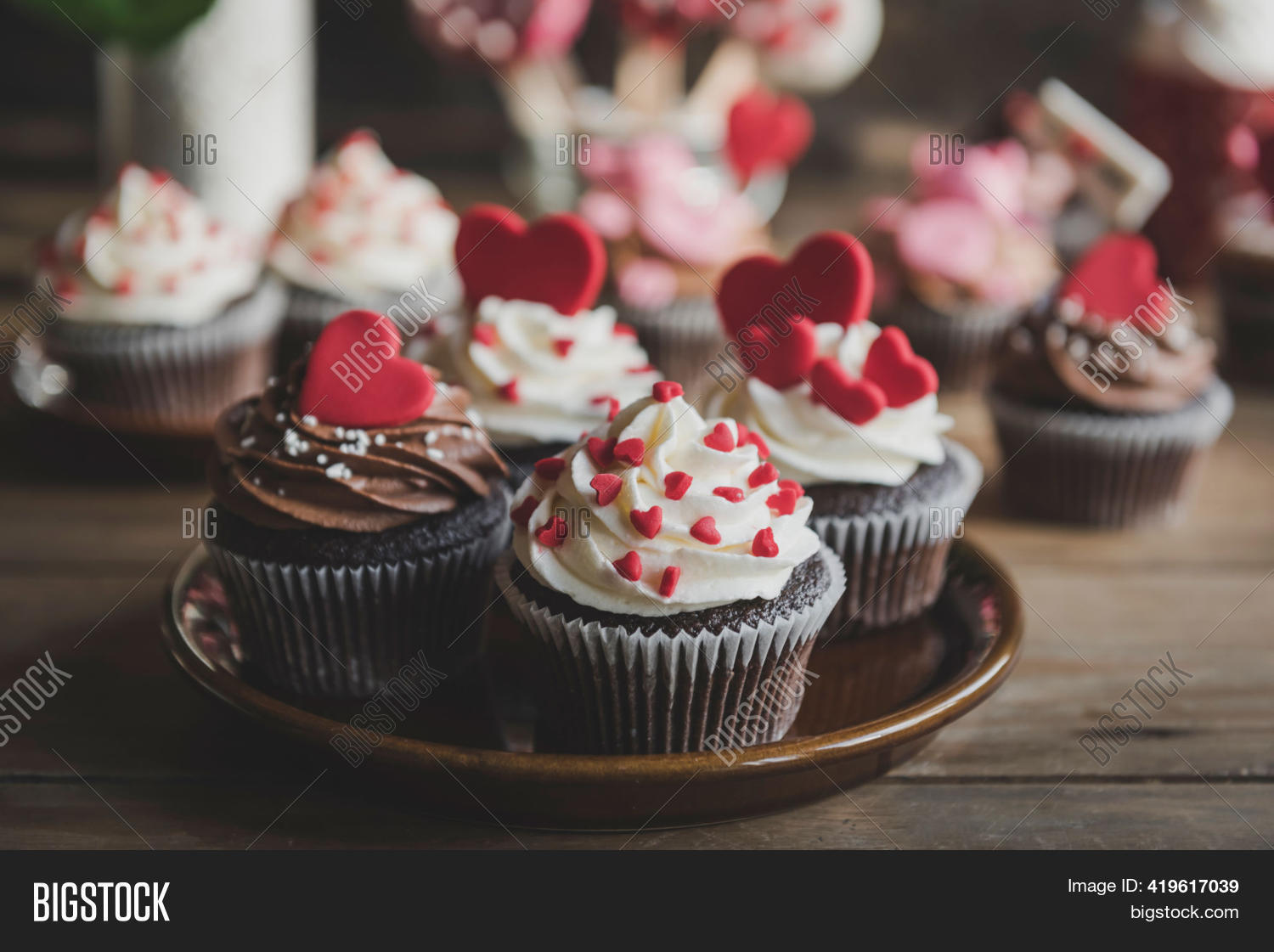 Delicious Cupcakes. Image & Photo (Free Trial) | Bigstock