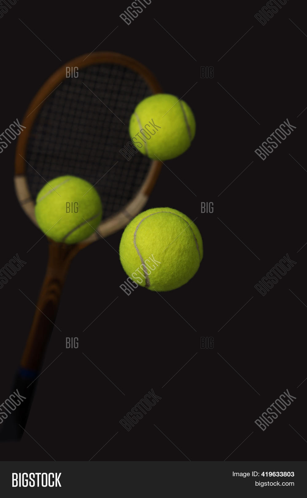 Three Tennis Balls Image & Photo (Free Trial) | Bigstock