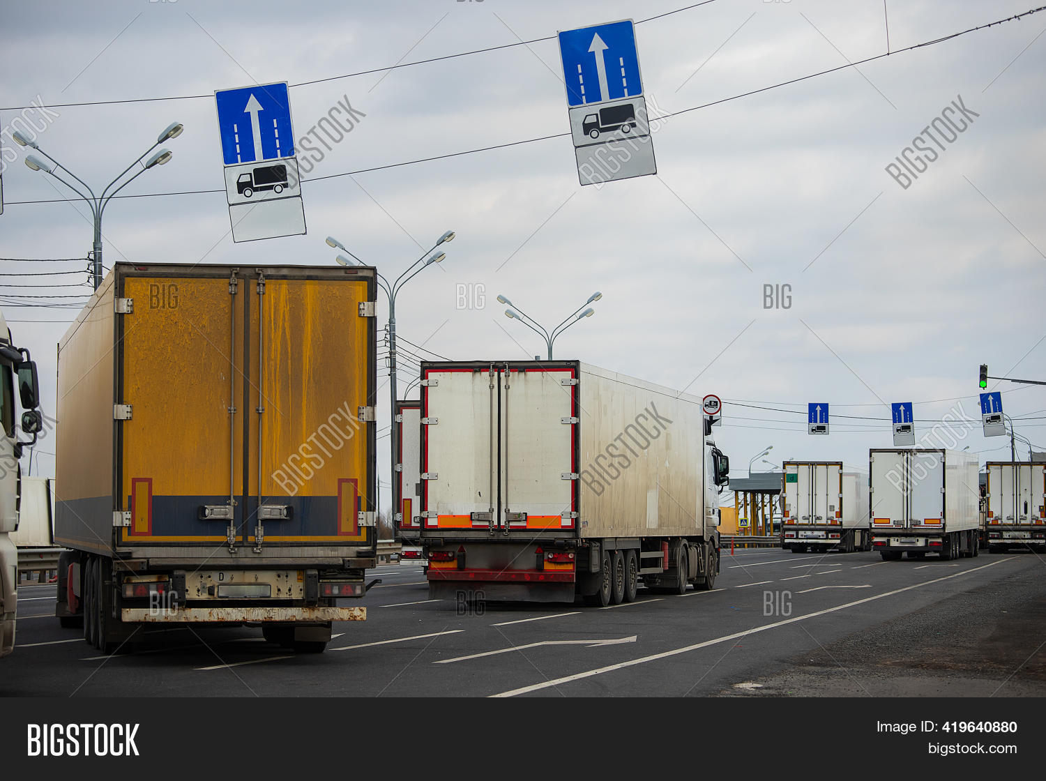 Long Traffic Jam Many Image & Photo (Free Trial) | Bigstock