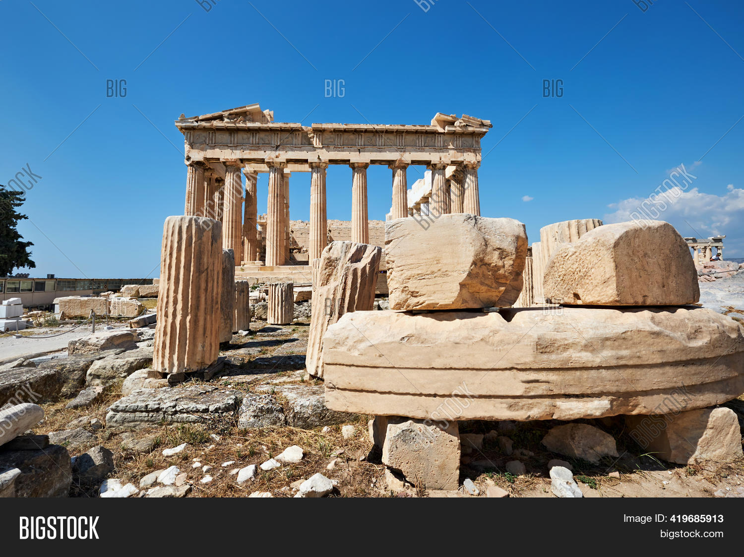 Parthenon Temple On Image & Photo (Free Trial) | Bigstock