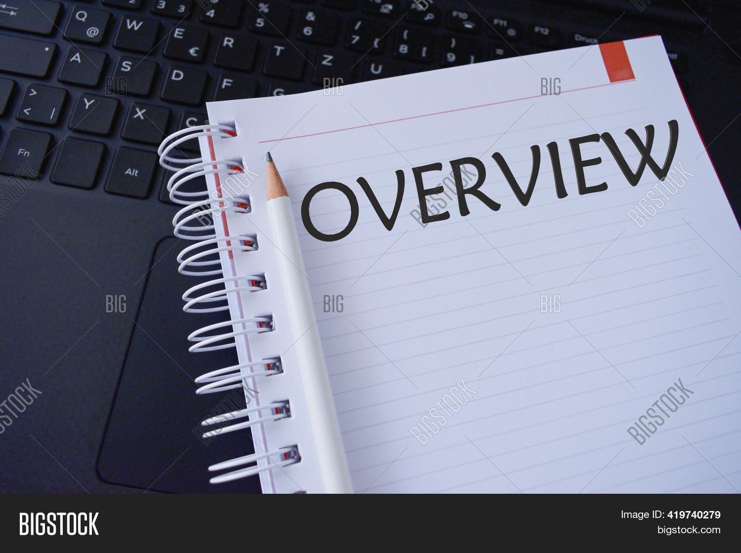 Overview Word Written Image & Photo (Free Trial) | Bigstock