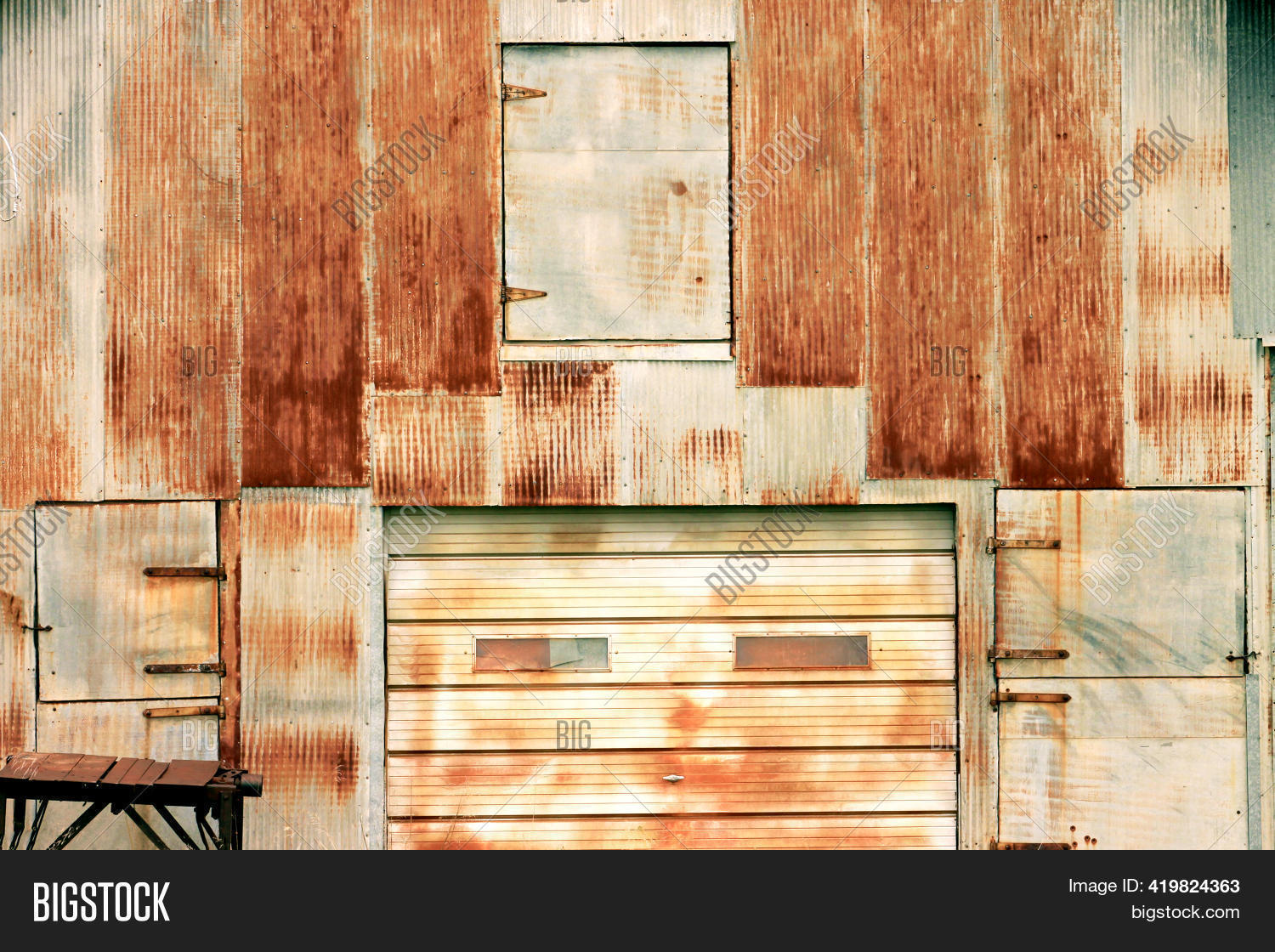 Front Old Barn Rusty Image & Photo (Free Trial) | Bigstock
