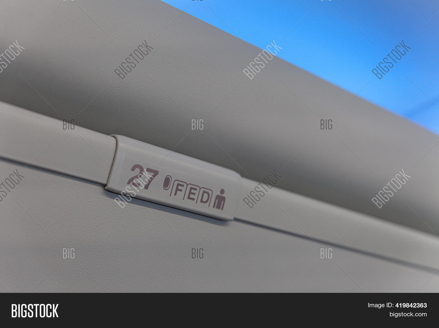 Sign Seat Number Image & Photo (Free Trial) | Bigstock