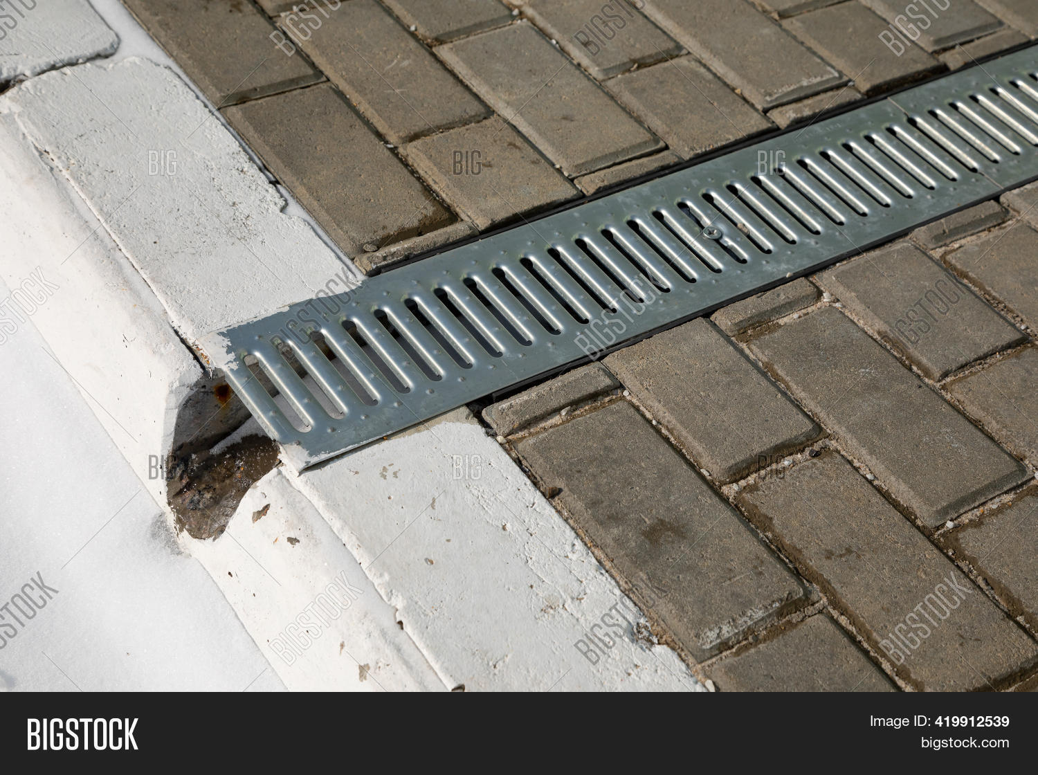 Iron Grate Drainage Image & Photo (Free Trial) | Bigstock
