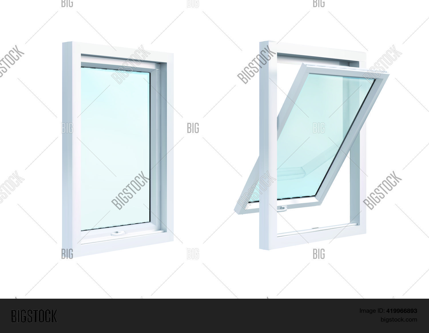 White Windows Side Vector & Photo (Free Trial) | Bigstock
