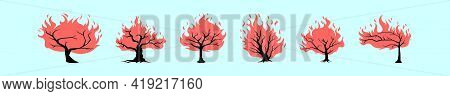 Set Burning Bush Vector & Photo (Free Trial) | Bigstock