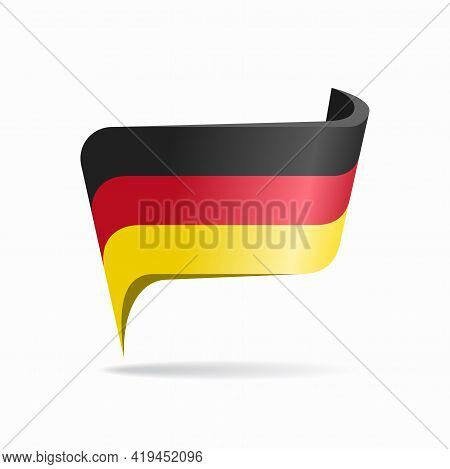 German Flag Map Vector & Photo (Free Trial) | Bigstock