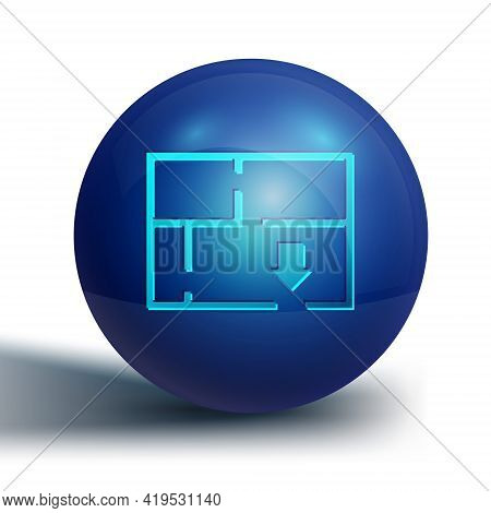 Blue Evacuation Plan Vector & Photo (Free Trial) | Bigstock
