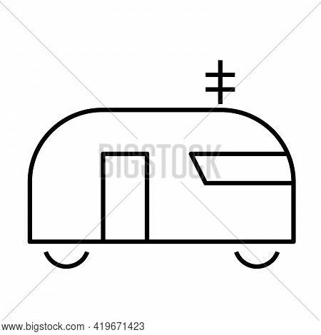 Caravan Mobile Home Vector & Photo (Free Trial) | Bigstock