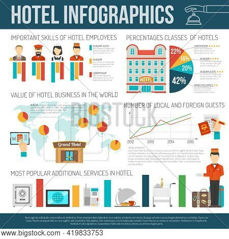 Hotel Infographics Vector & Photo (Free Trial) | Bigstock