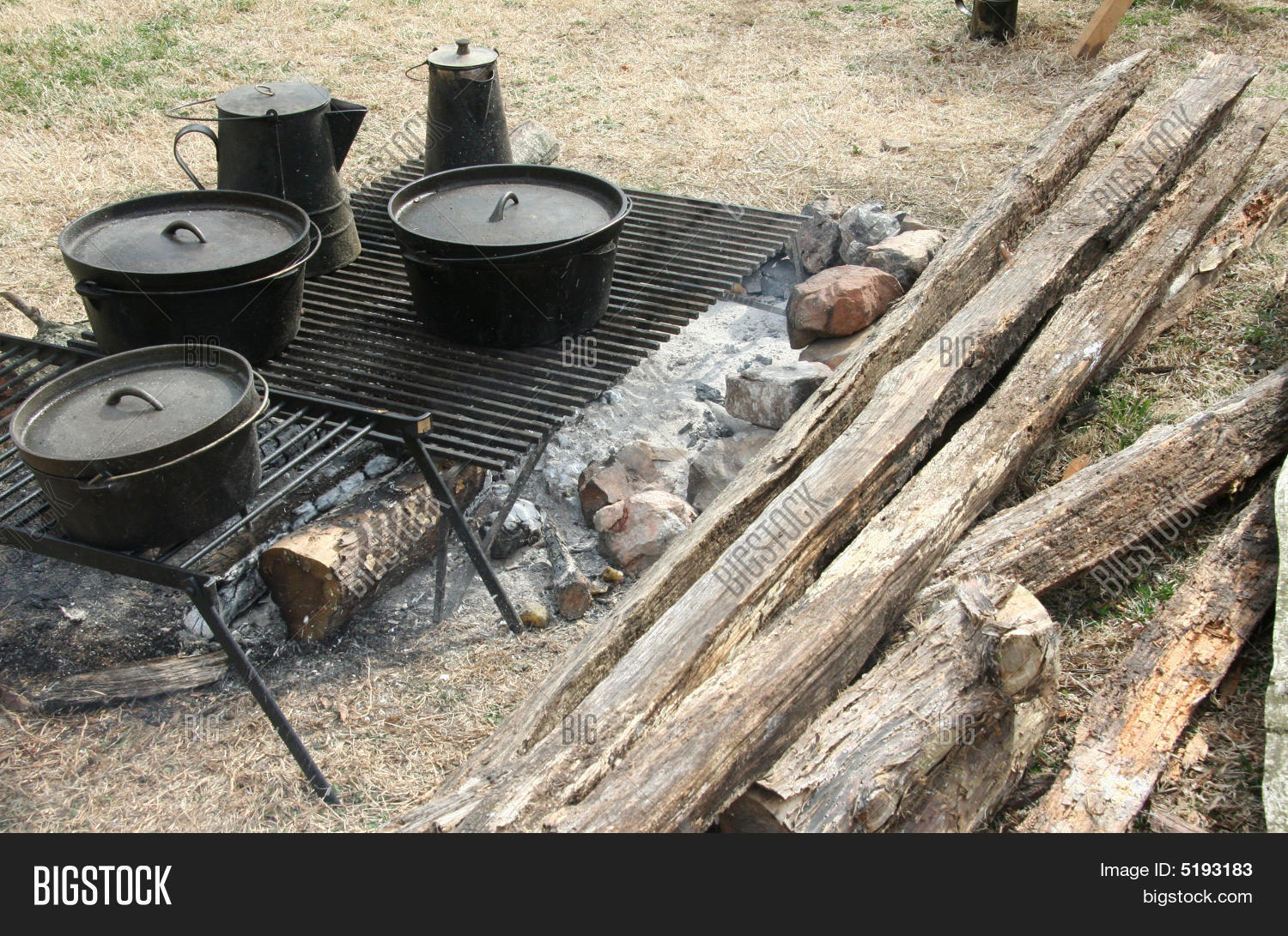Civil War Era Cooking Image & Photo (Free Trial) | Bigstock