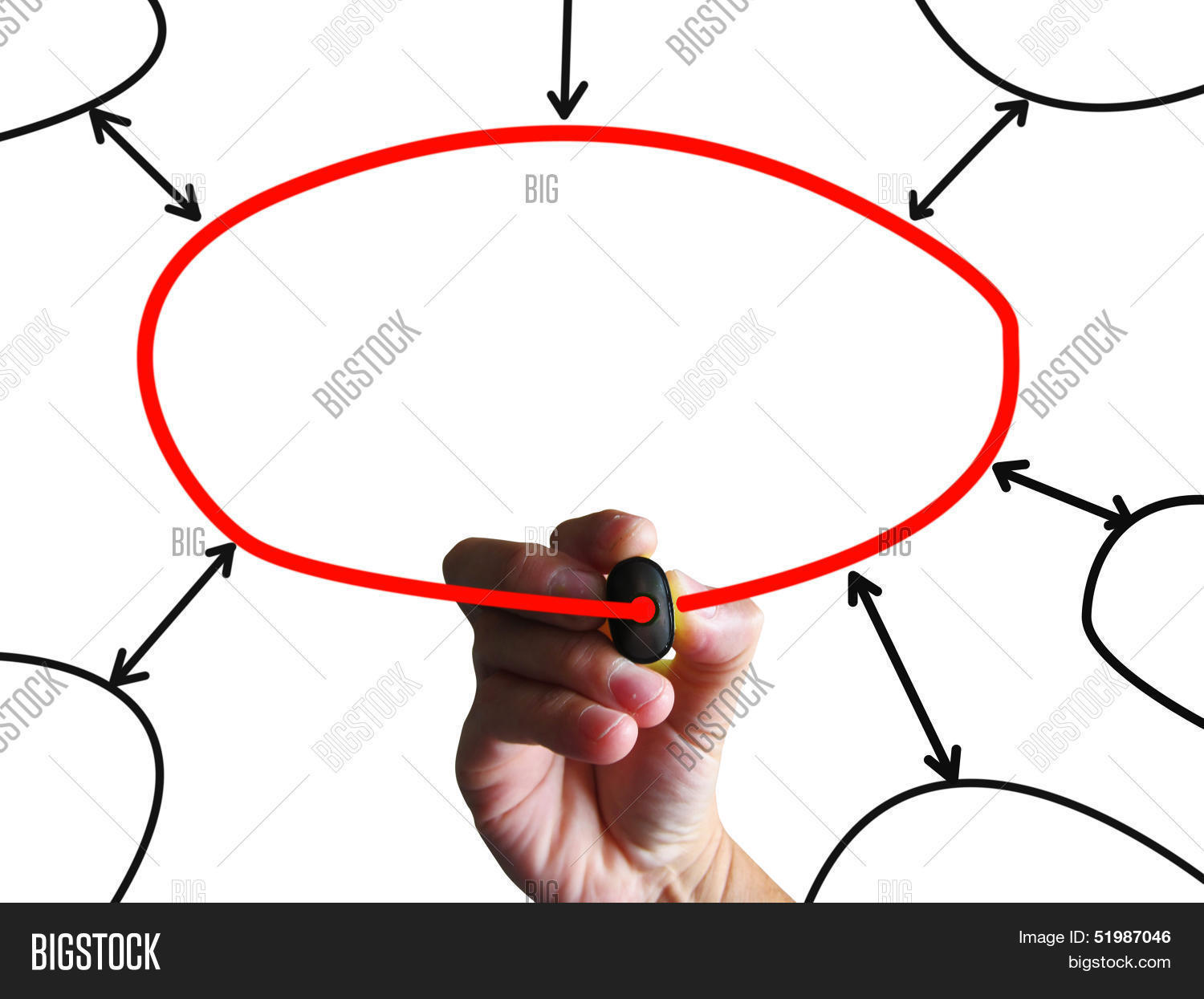 Blank Diagram Shows Image & Photo (Free Trial) | Bigstock
