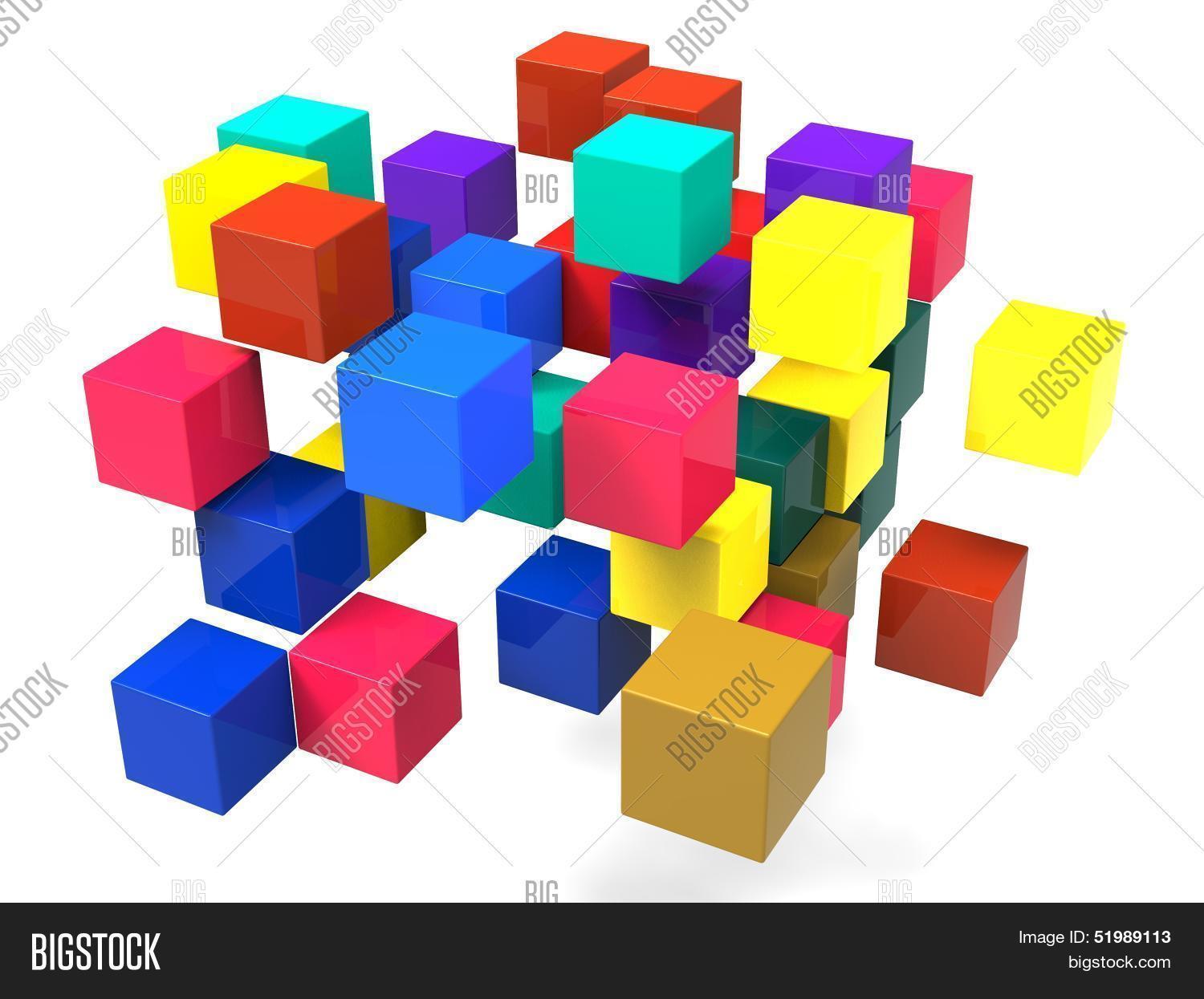 Exploding Blocks Shows Image & Photo (Free Trial) | Bigstock