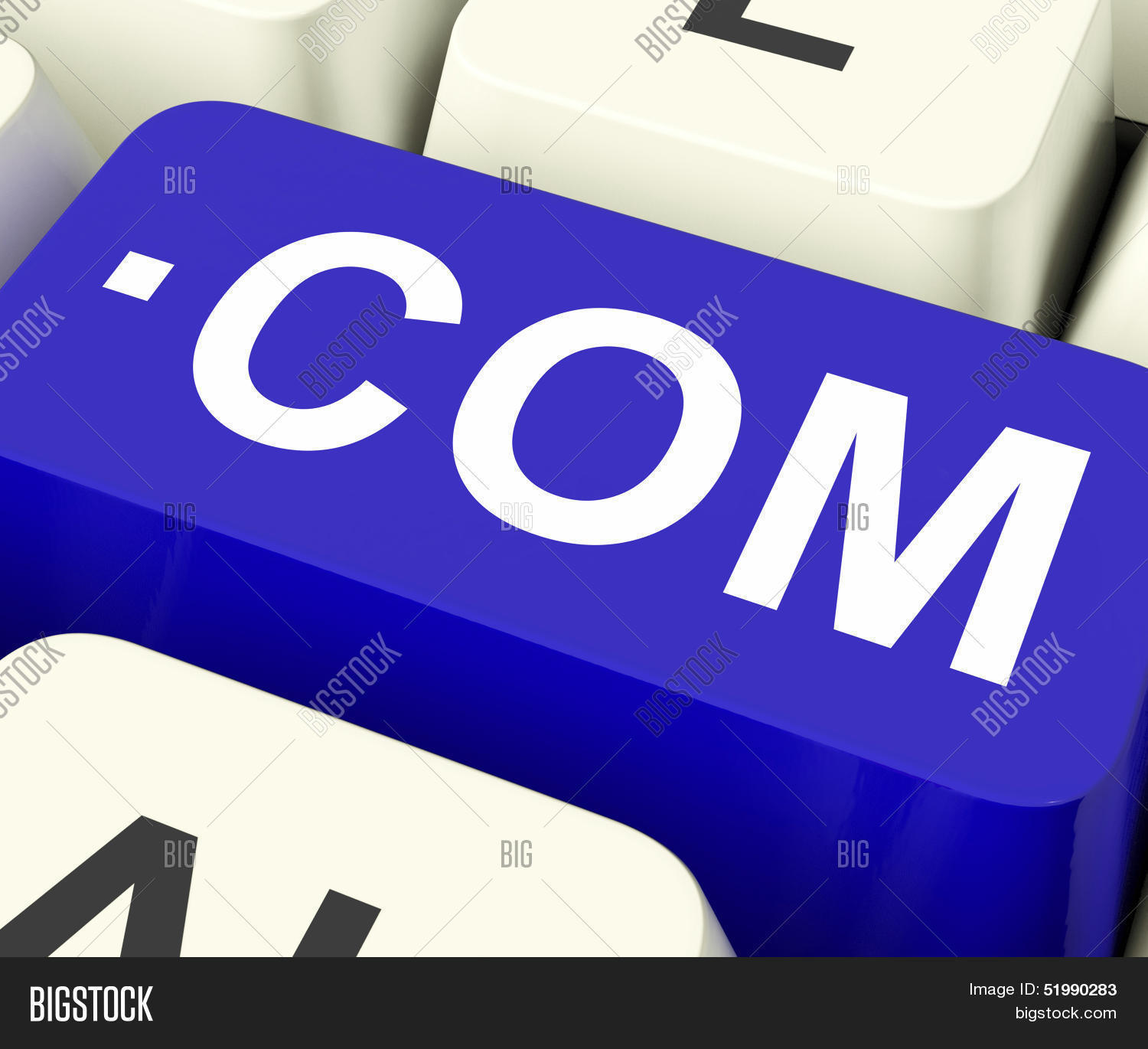 Com Keys Means Web Image & Photo (Free Trial) | Bigstock