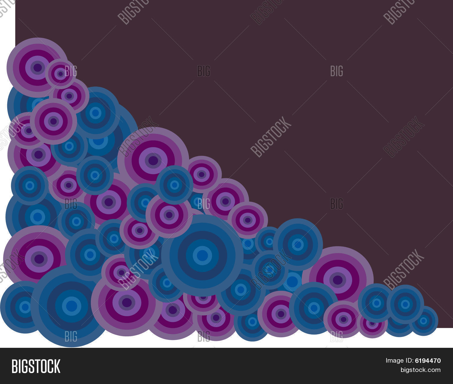 Purple Blue Retro Vector & Photo (Free Trial) | Bigstock