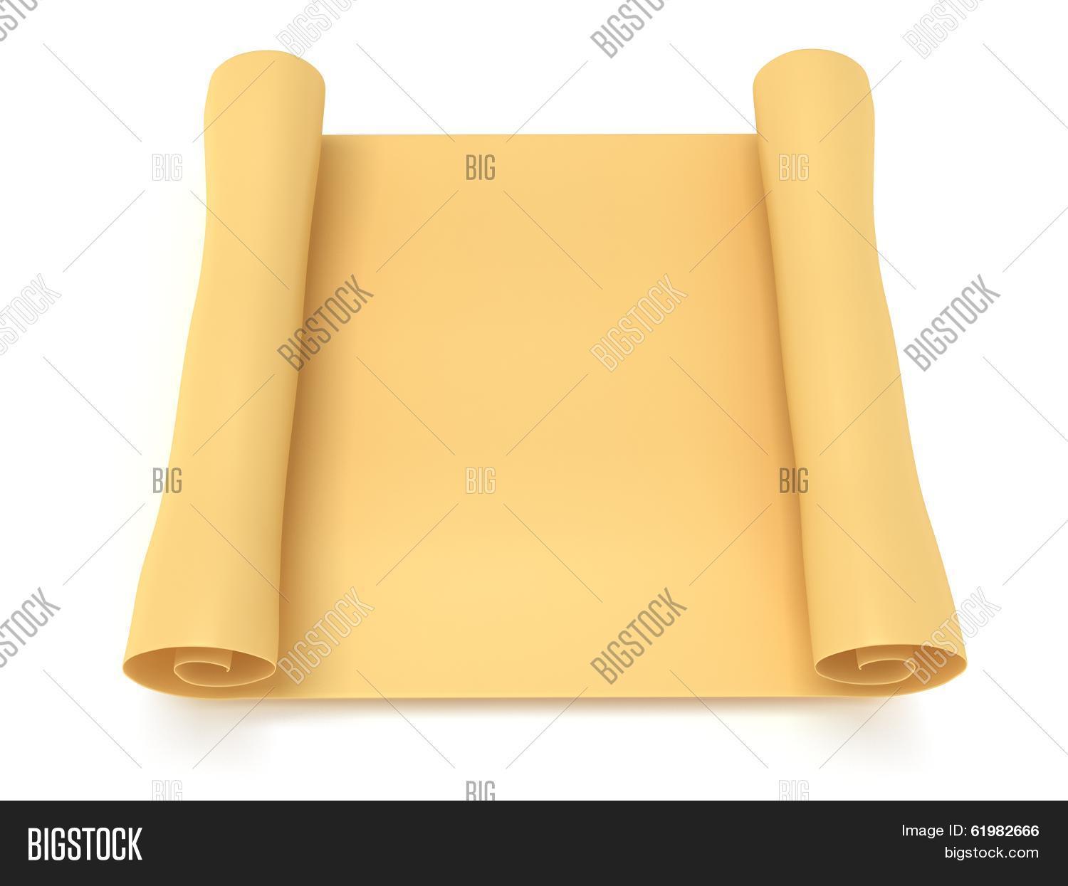Blank Scroll Paper. Image & Photo (Free Trial) | Bigstock