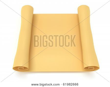 Blank Scroll Paper. Image & Photo (Free Trial) | Bigstock