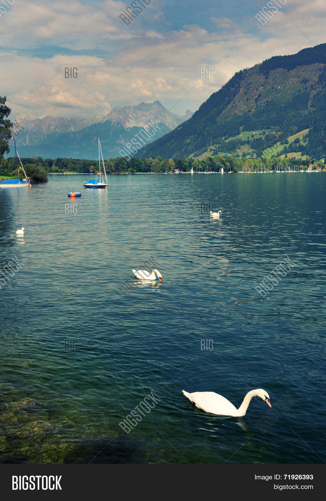 Zeller Lake, Zell See Image & Photo (Free Trial) | Bigstock