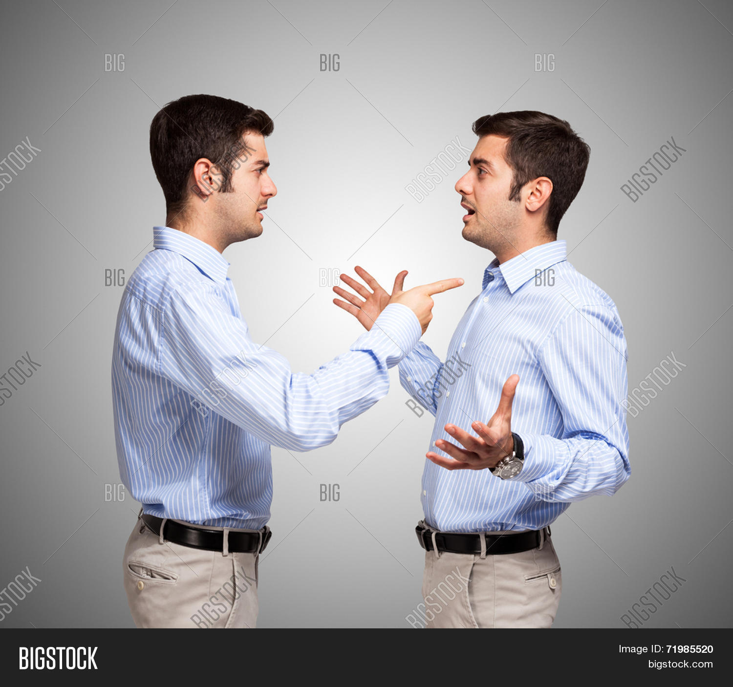 Man Talking Clone Image & Photo (Free Trial) | Bigstock