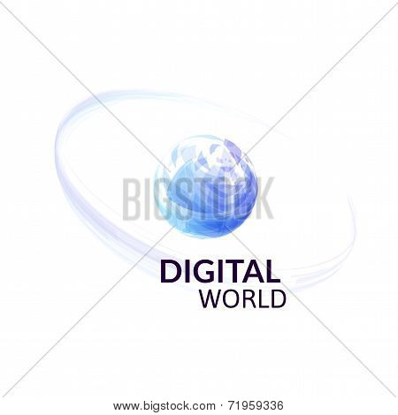 Digital Earth Concept Vector & Photo (Free Trial) | Bigstock