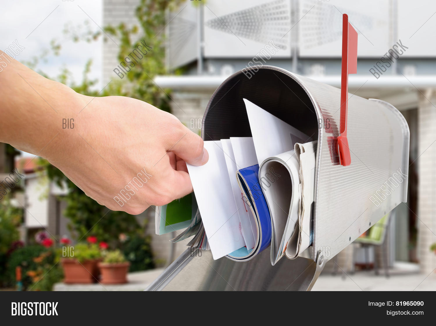 Man Taking Letters Image & Photo (Free Trial) | Bigstock