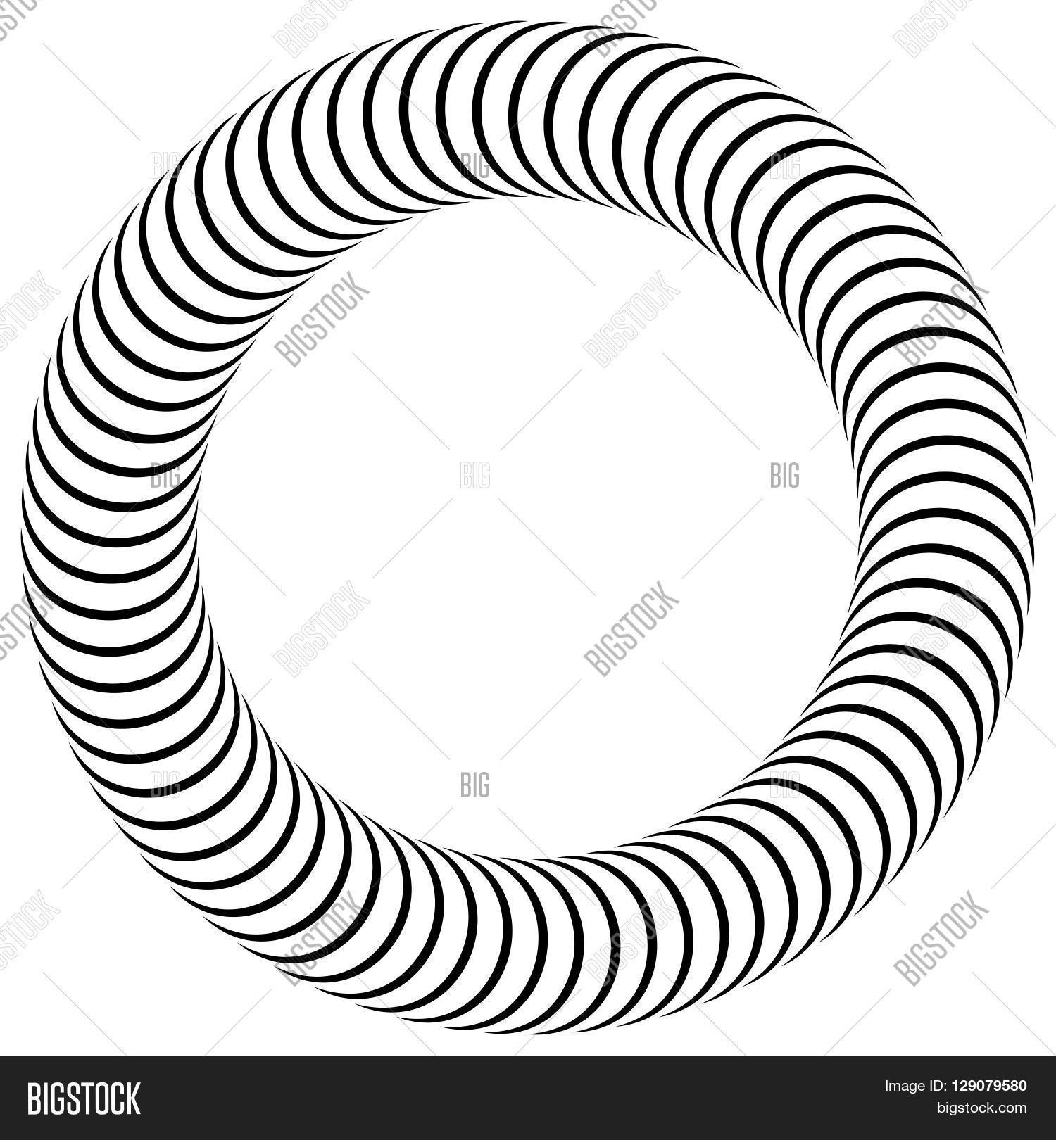 Circular Black White Vector & Photo (Free Trial) | Bigstock