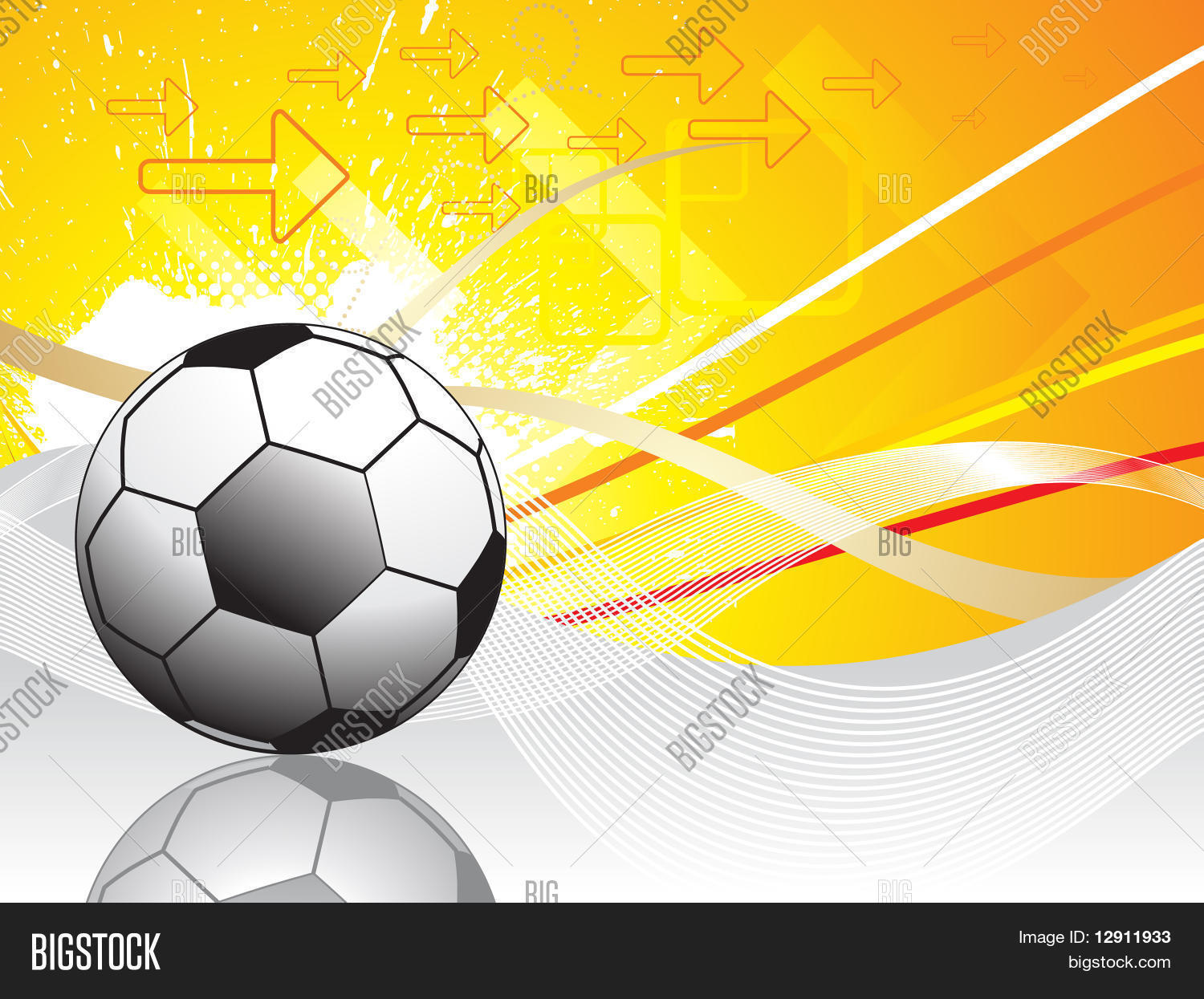 Abstract Football Vector & Photo (Free Trial) | Bigstock