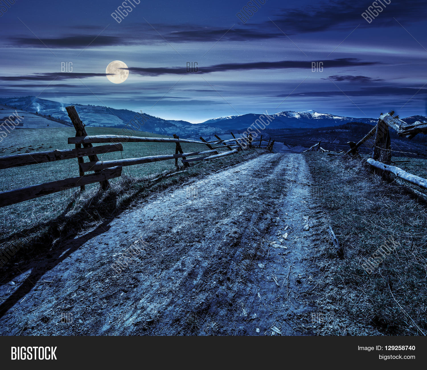 Rural Area Snowy Image & Photo (Free Trial) | Bigstock