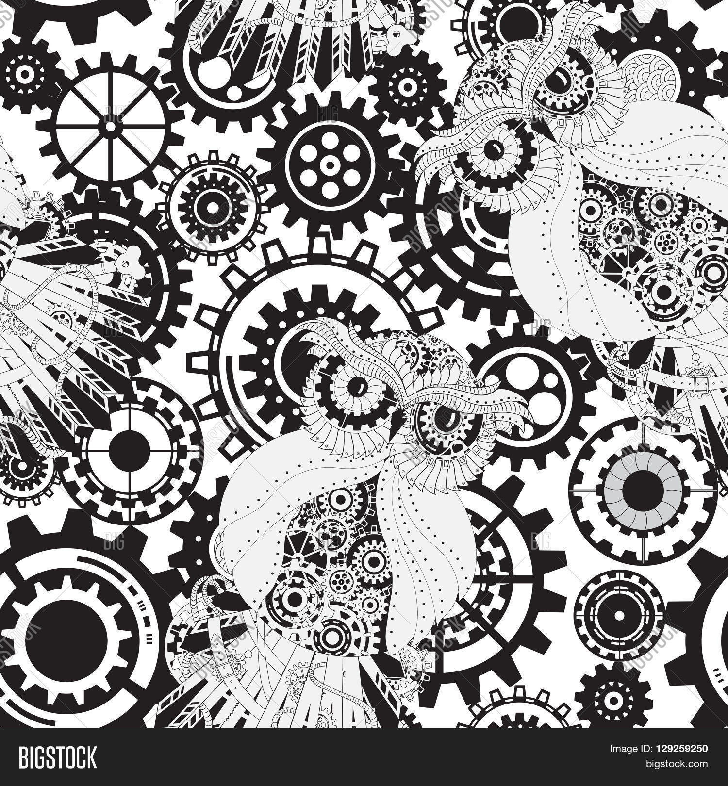 Abstract Machine Image & Photo (Free Trial) | Bigstock