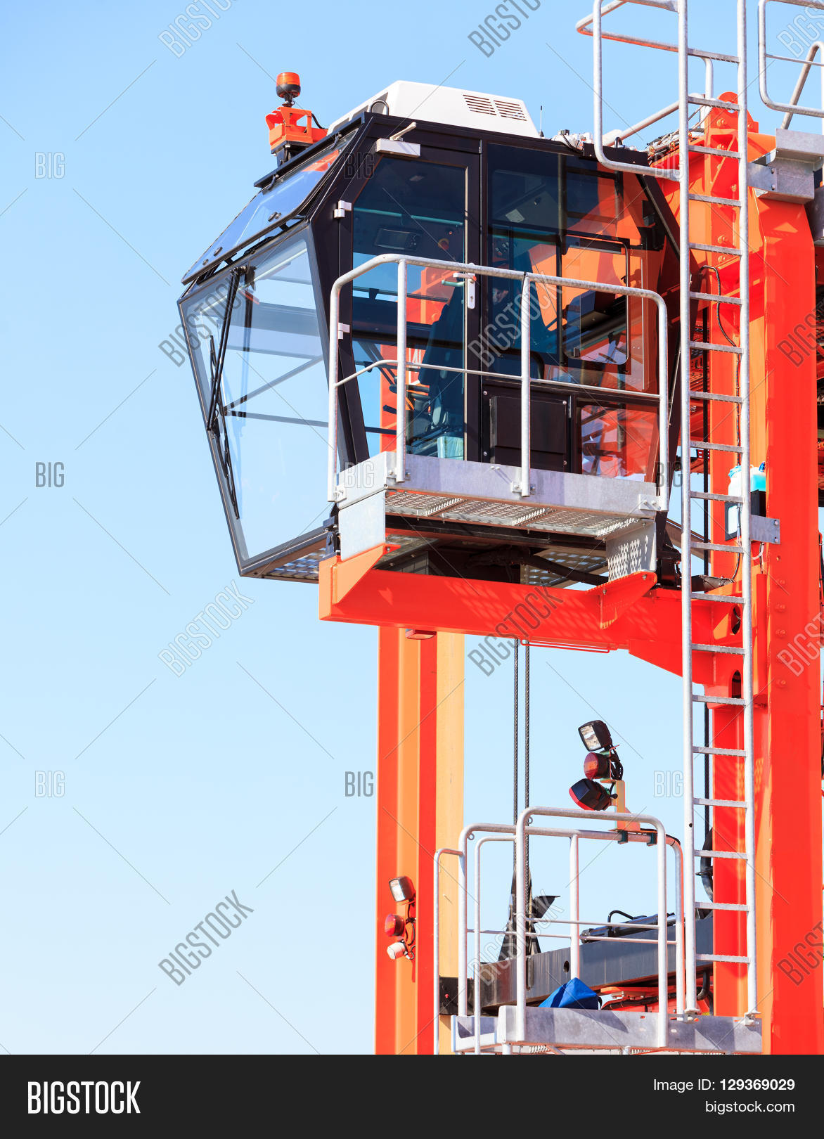 Cockpit Modern Crane Image & Photo (Free Trial) | Bigstock