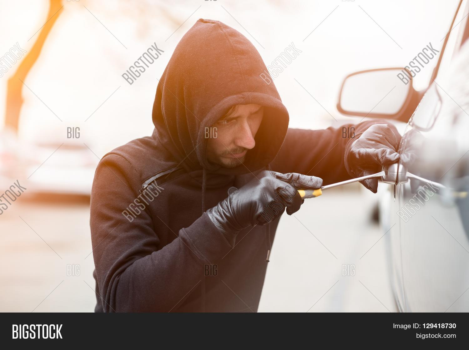 Car Thief Trying Break Image & Photo (Free Trial) | Bigstock