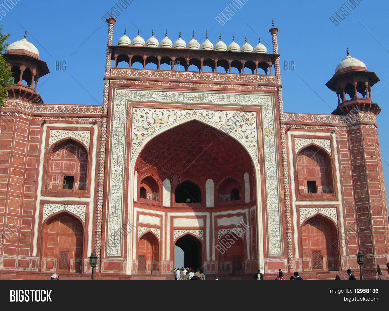 Main Gate Taj Mahal Image & Photo (Free Trial) | Bigstock