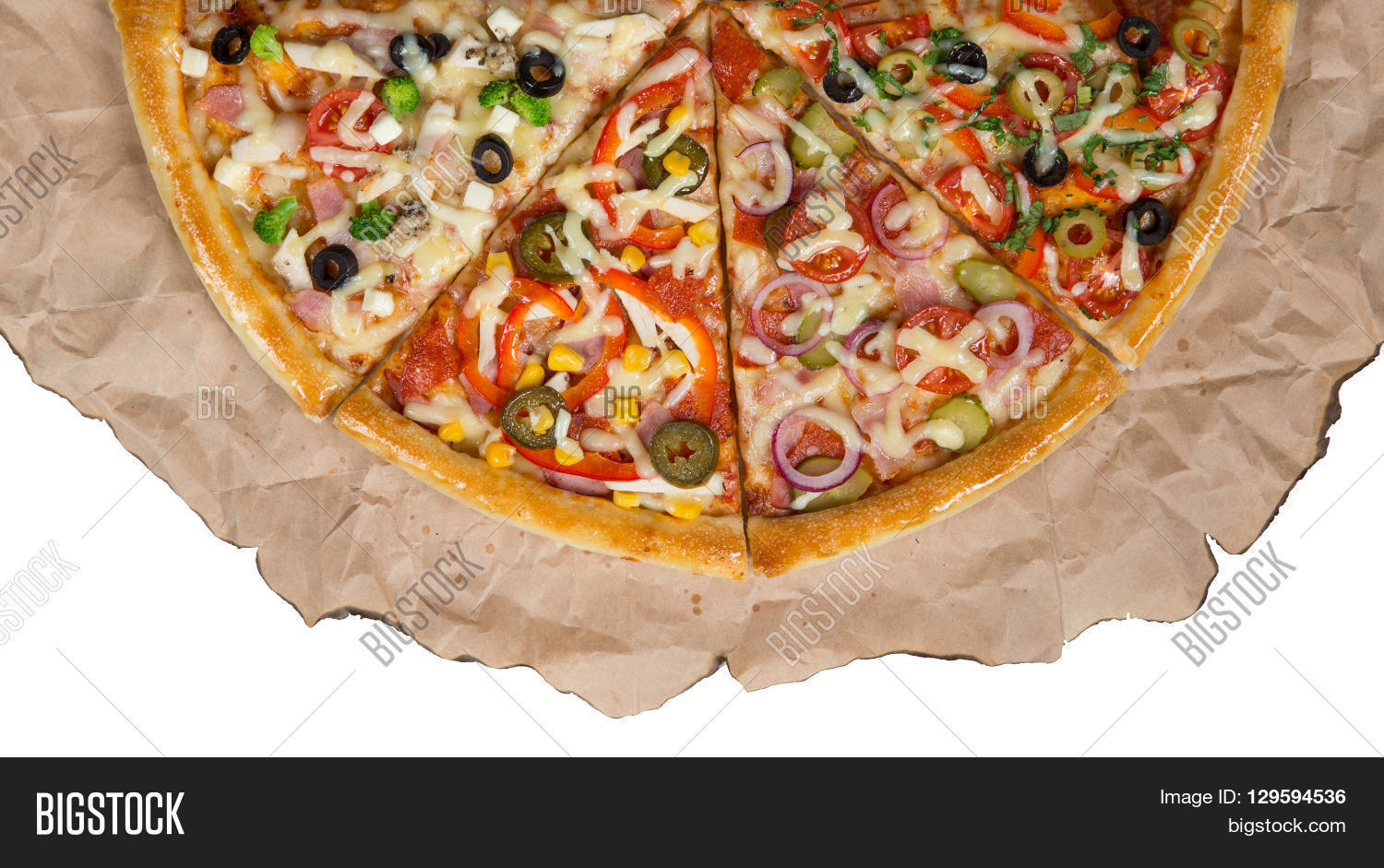 Assorted Pizzas On Image & Photo (Free Trial) | Bigstock