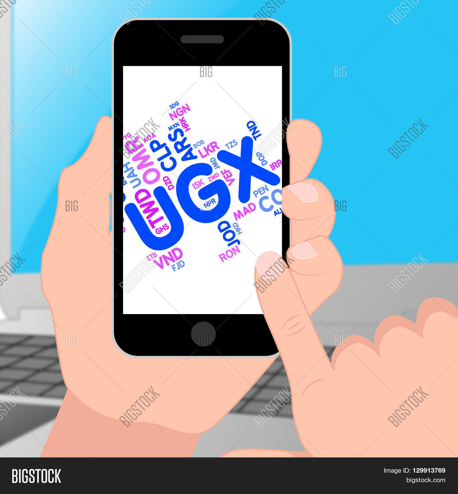 Ugx Currency Indicates Image & Photo (Free Trial) | Bigstock