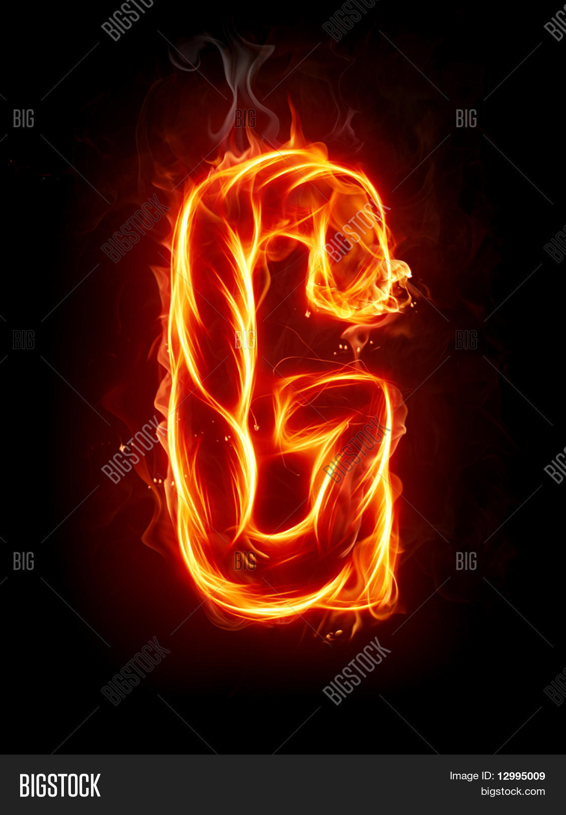 Fire Letter Image & Photo (Free Trial) | Bigstock