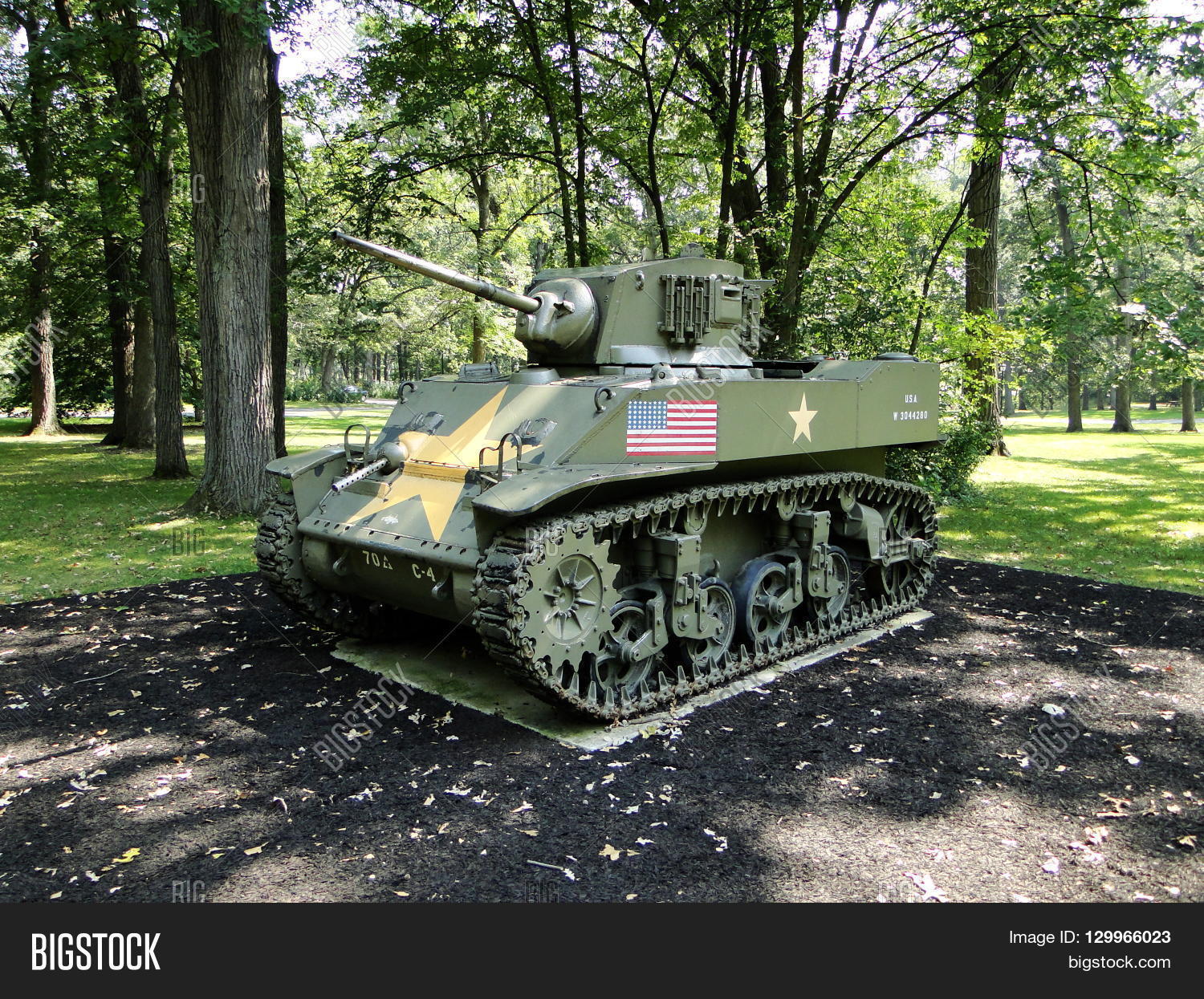M5 Stuart Light Tank. Image & Photo (Free Trial) | Bigstock