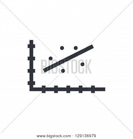 Scatter Chart Icon Vector & Photo (Free Trial) | Bigstock