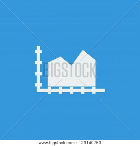 Area Chart Icon Vector & Photo (Free Trial) | Bigstock