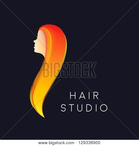 Girl Red Hair. Logo Vector & Photo (Free Trial) | Bigstock
