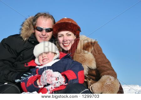Winter Family Image & Photo (Free Trial) | Bigstock