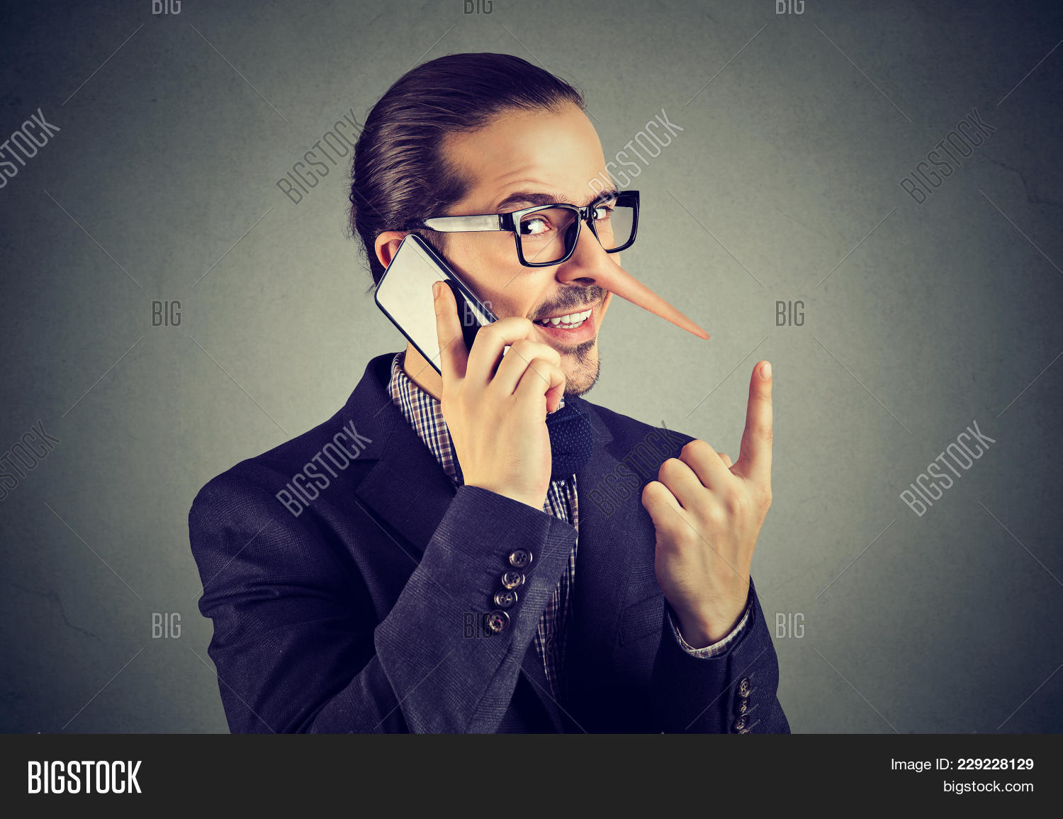 Sly Liar Business Man Image & Photo (Free Trial) | Bigstock
