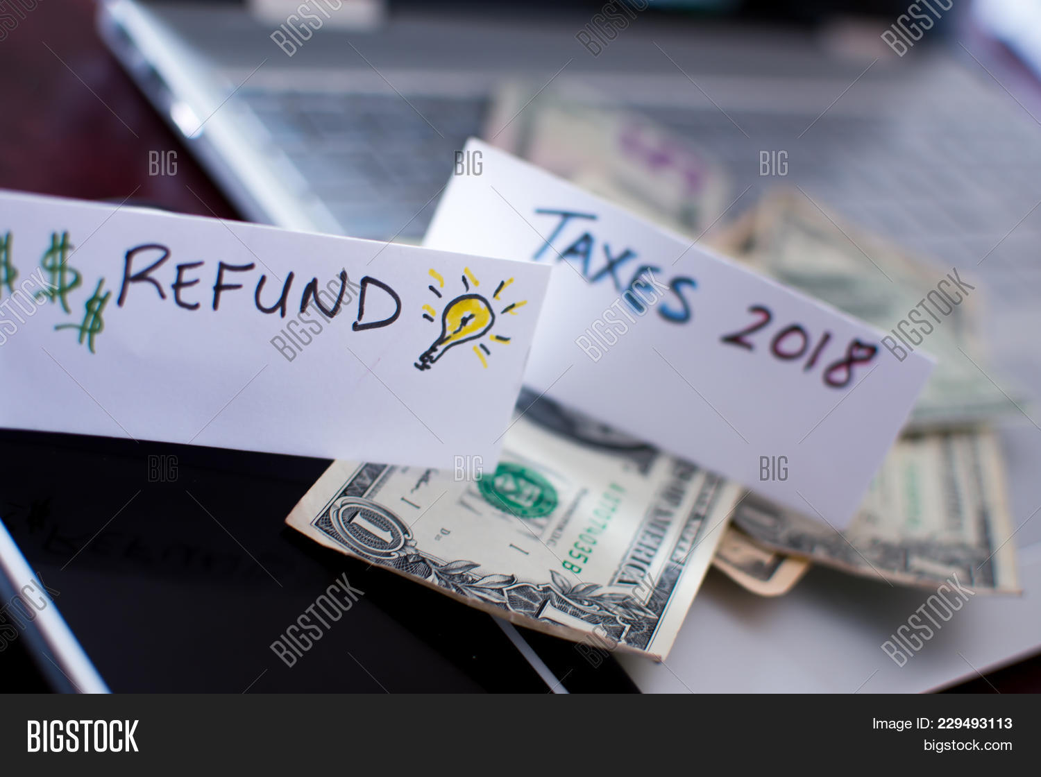 Getting Tax Refund Image & Photo (Free Trial) | Bigstock