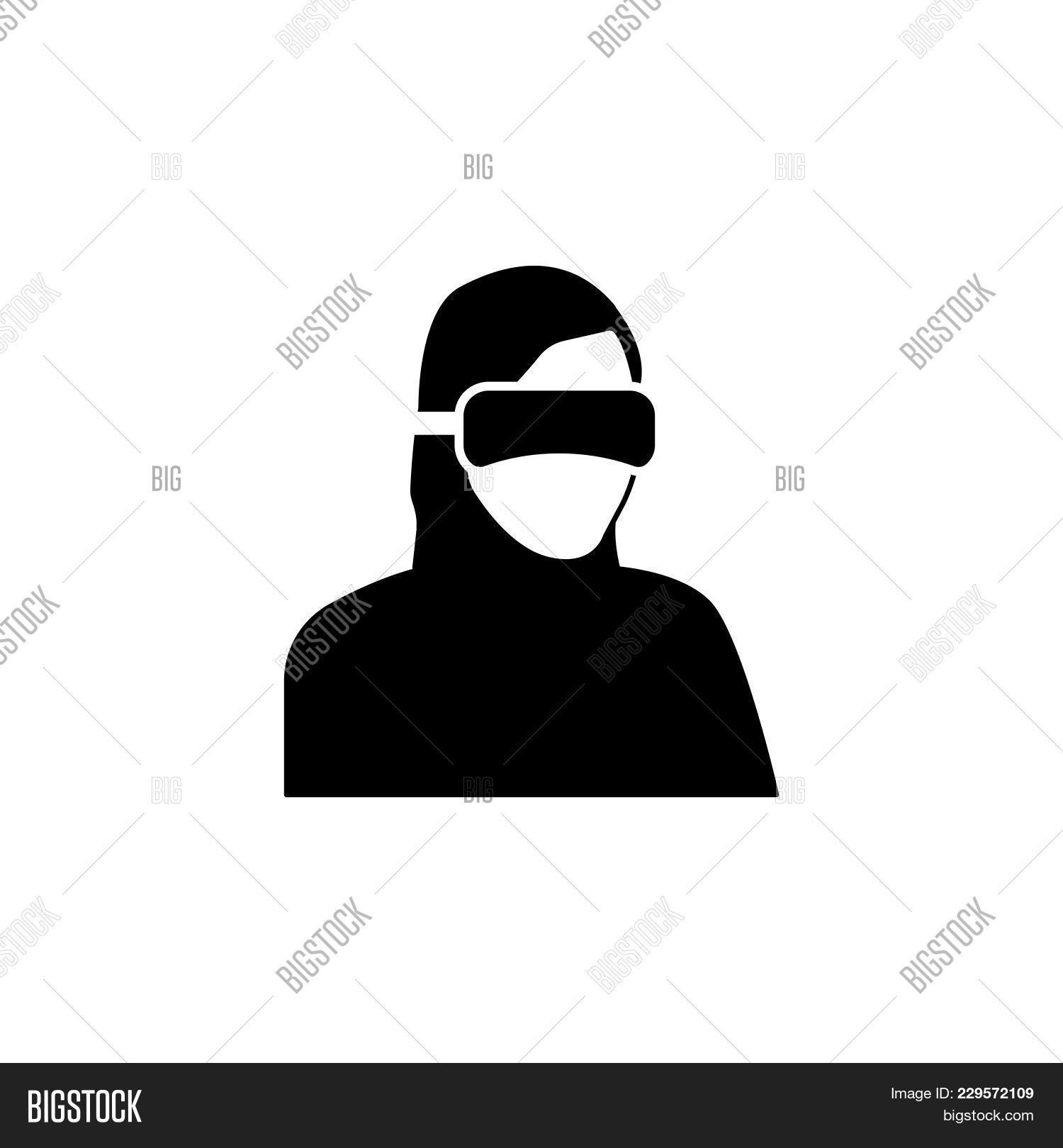 Virtual Reality Icon Vector & Photo (Free Trial) | Bigstock